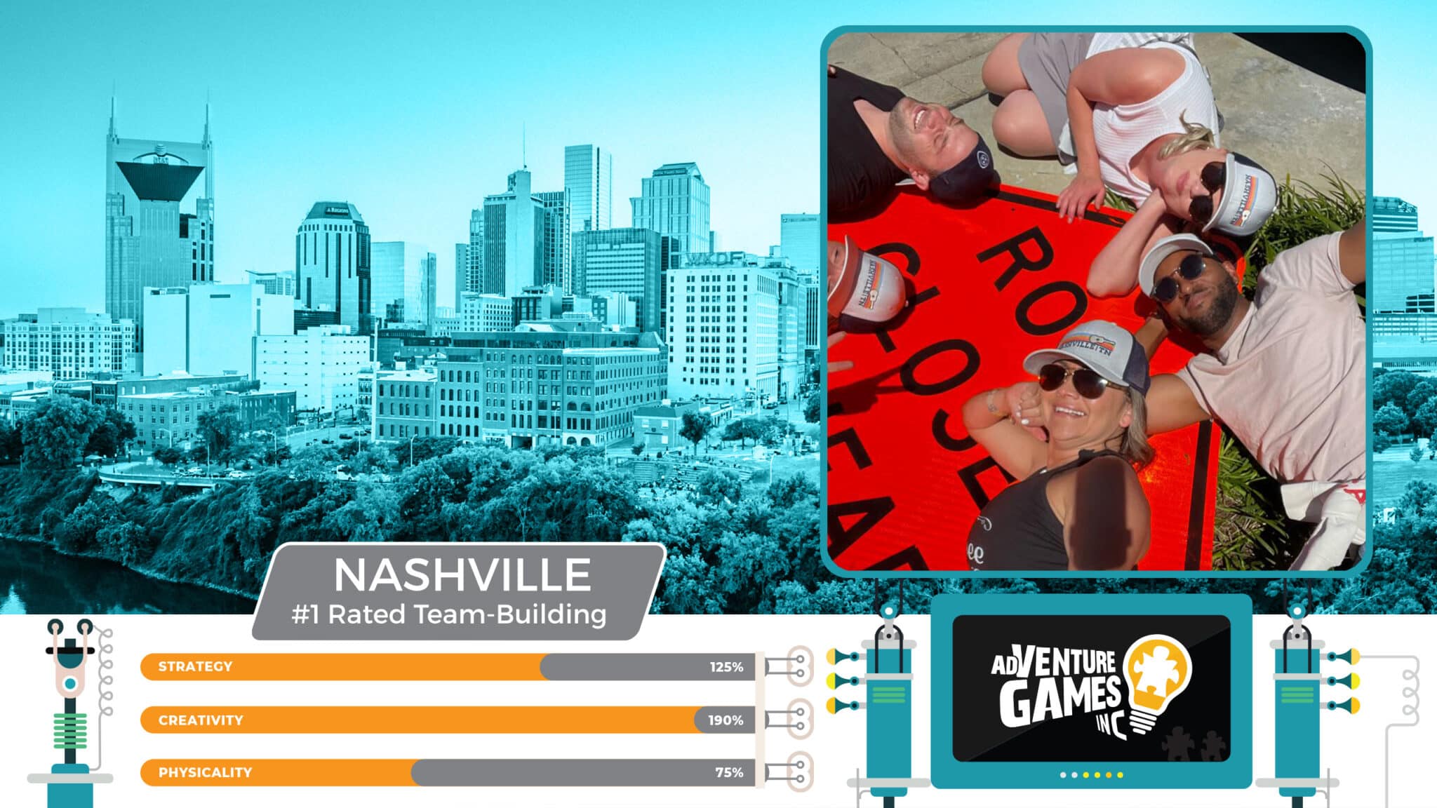 Best Nashville Team Building Activities & Corporate Events